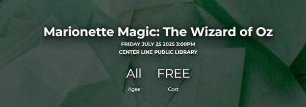 Marionette Magic: The Wizard of Oz @ Center Line Public Library ...