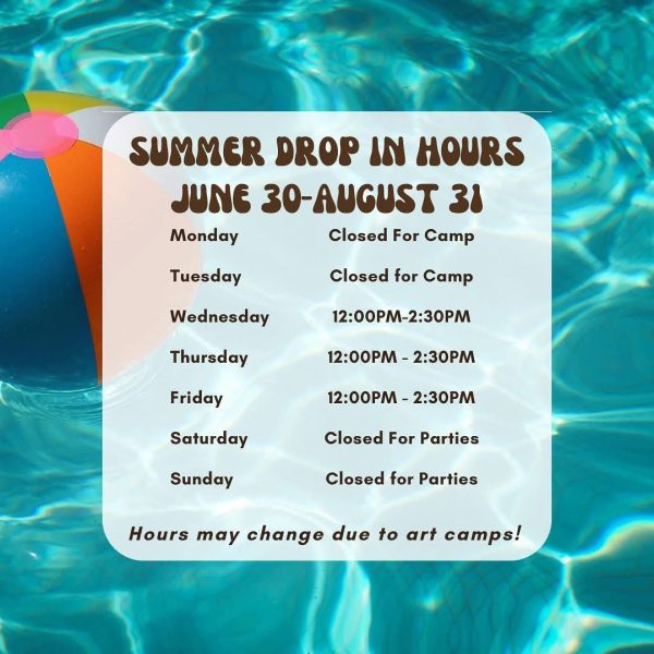 Summer Drop-In Hours @ Mini Picassos – Eastside Kids